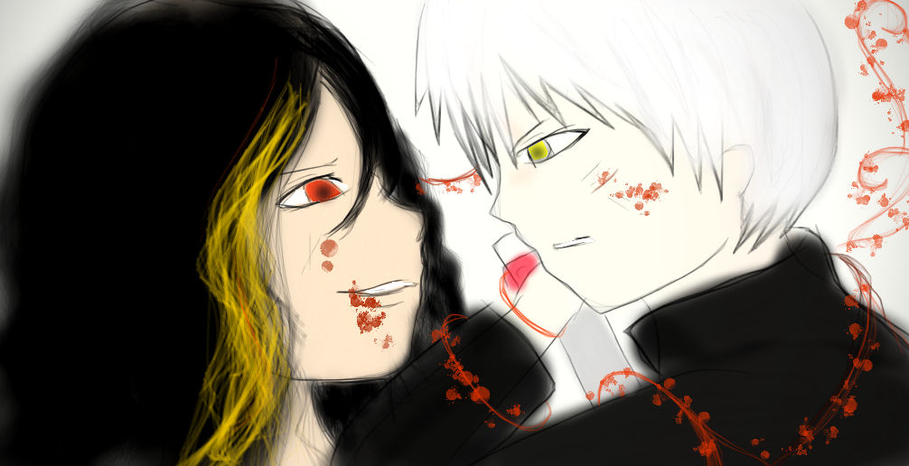 blood sucker battle by MariHeartArt on DeviantArt