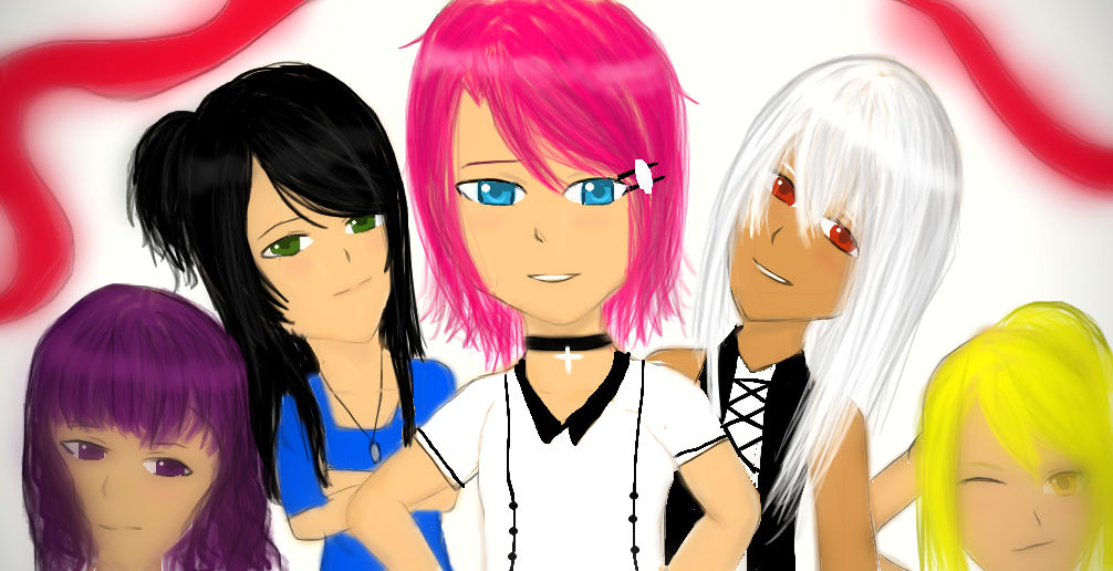 Friends with secret power by MariHeartArt on DeviantArt