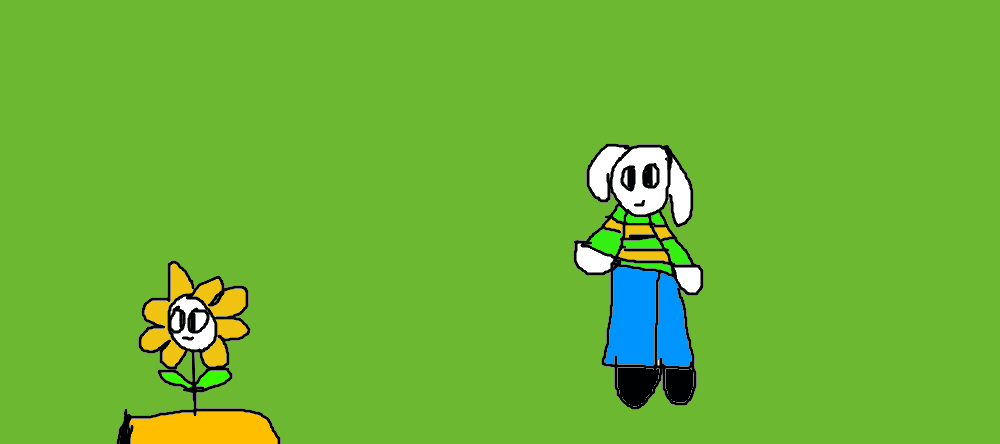Flowey and Asriel by Cureheart555 on DeviantArt