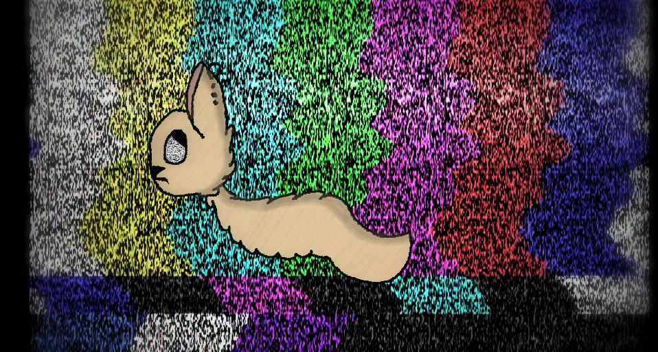 All i see is Static.. by TheBlackWolfy on DeviantArt