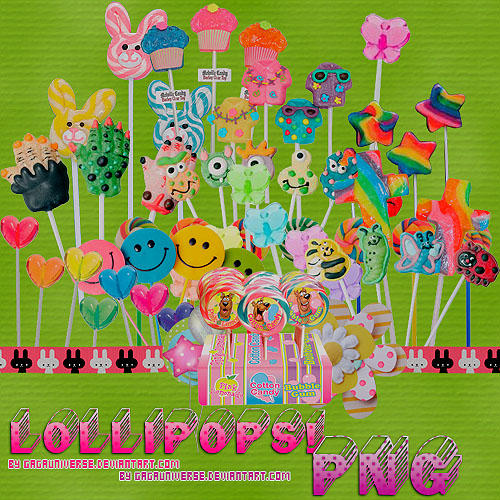 Lollipops Png by gagauniverse on DeviantArt