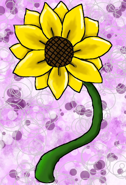 sunny the sunflower by purplepep04 on DeviantArt