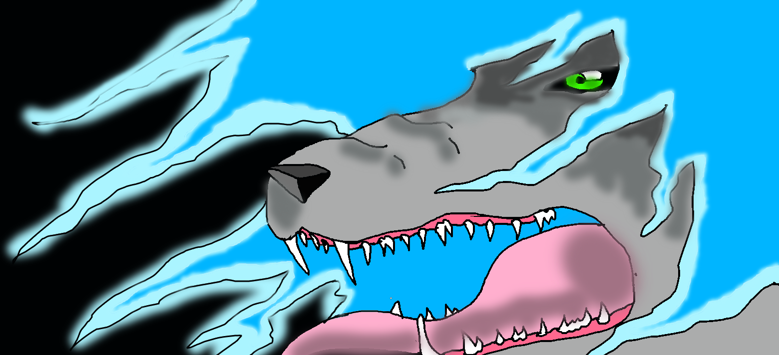 lighting wolf by deidaranarutopain on DeviantArt