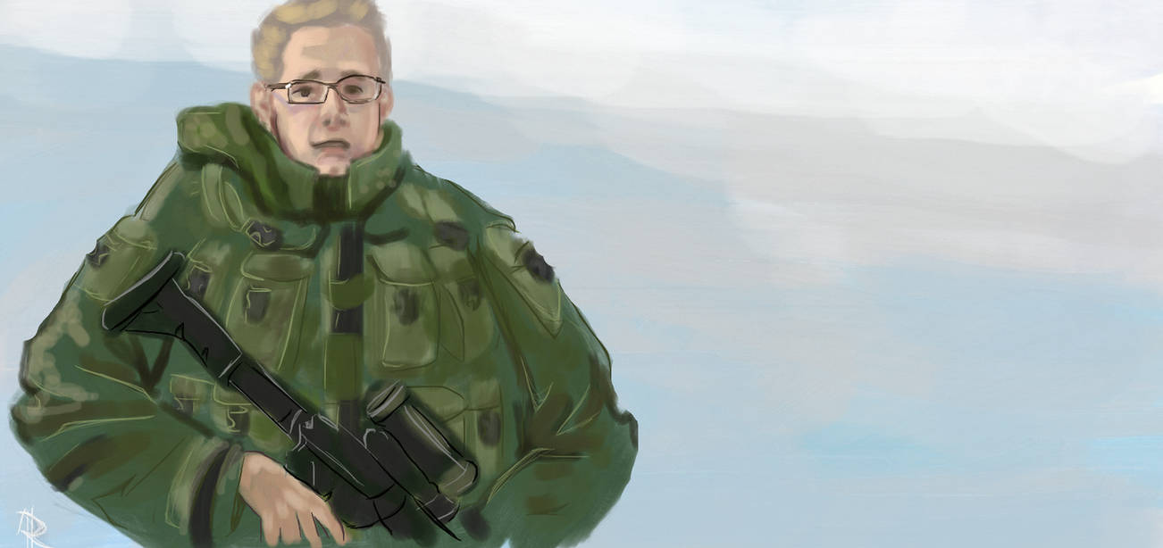 Fluffy Soldier by Ambrosiak on DeviantArt