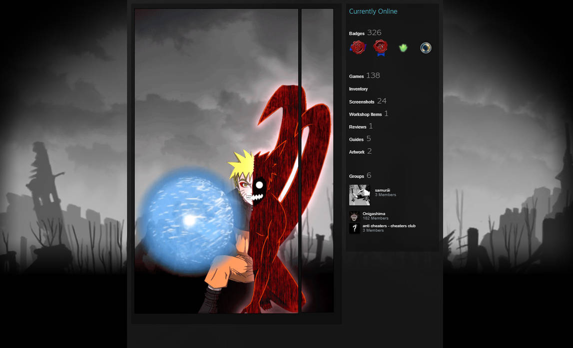 Naruto - Steam Artwork Design [Animated] by Studios-Onigashima on ...