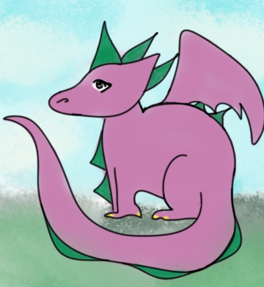 Barney turned into dragon. #DATutorialDragon by XxxcutecupcakexxX123 on ...