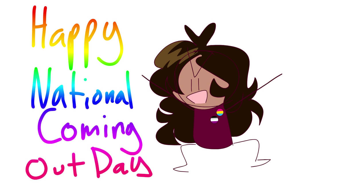 Happy National Coming Out Day by CherryCookie20 on DeviantArt