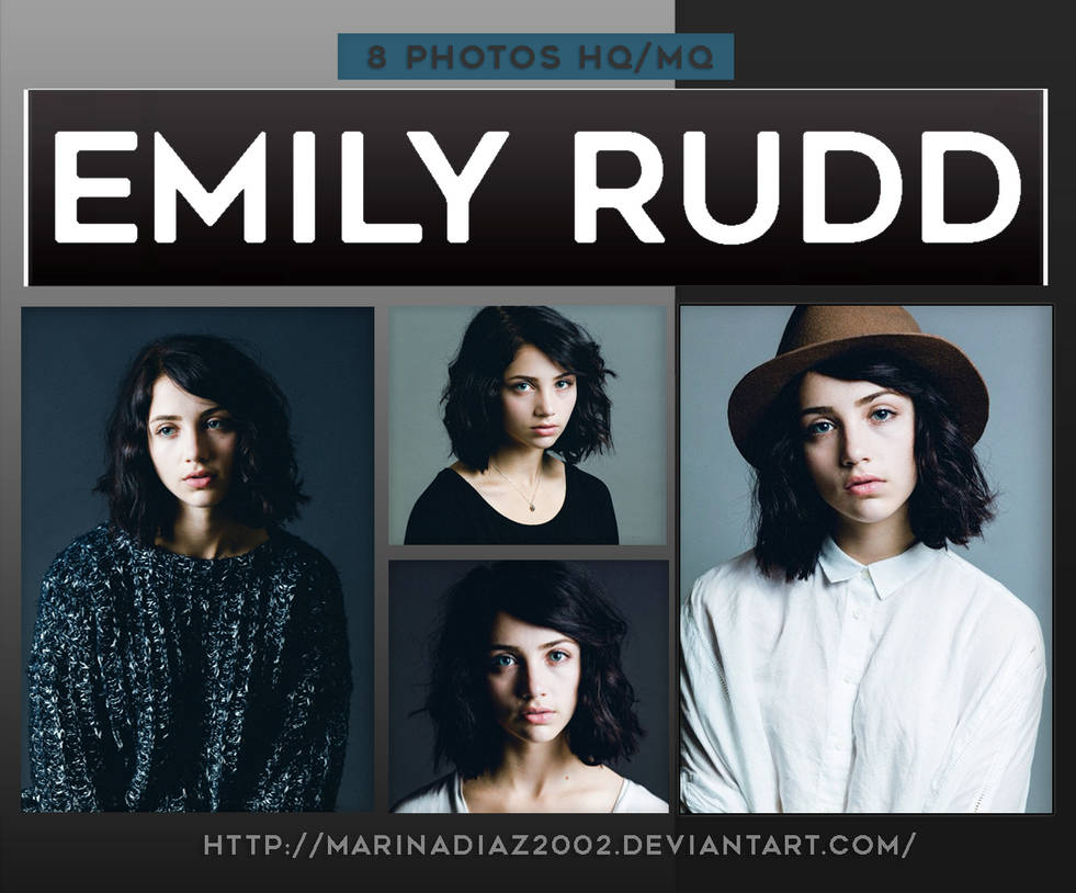 Photopack 01 - Emily Rudd by MarinaDiaz2002 on DeviantArt