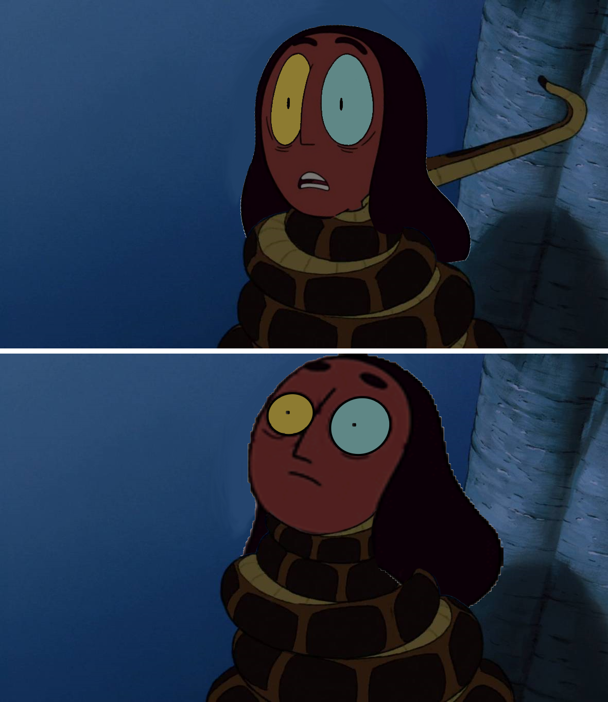 Kaa and Connie Page3: GULP!!! by Hebikoiru on DeviantArt