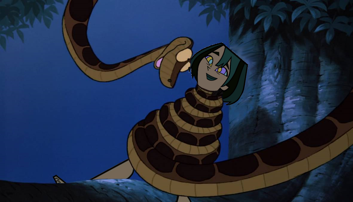 Kaa and Goth Girl by Hebikoiru on DeviantArt