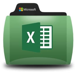 Excel Microsoft Folder ICON by federicasostuni on DeviantArt