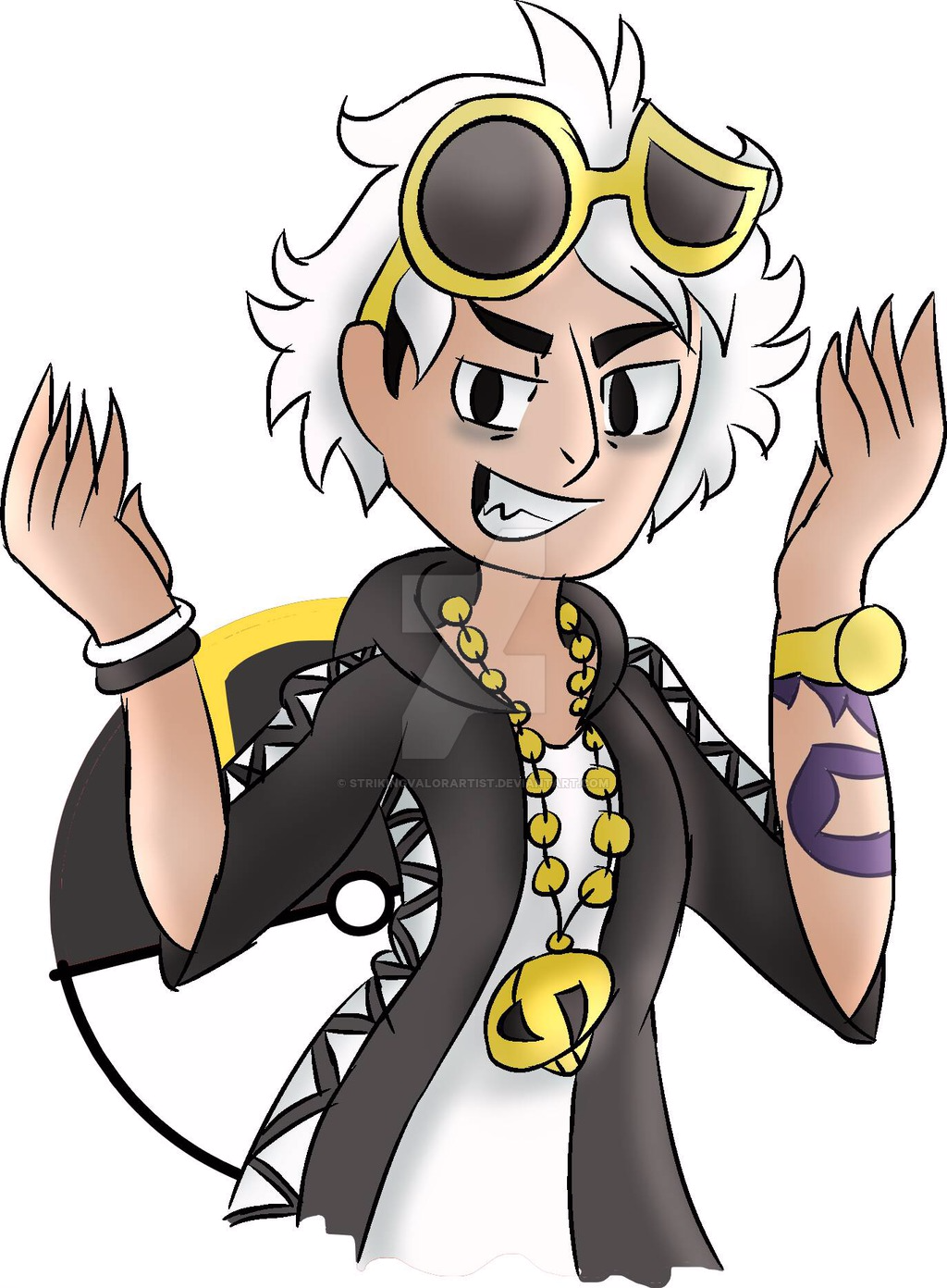 Team Skull Boss Guzma by SweetToothWorks on DeviantArt