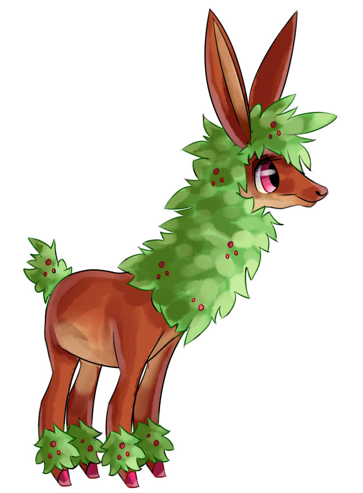 Fakemon -- Llama by Dorkaly-Doodles on DeviantArt