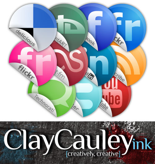 Sticker Style Social Media by claycauleyinc on DeviantArt