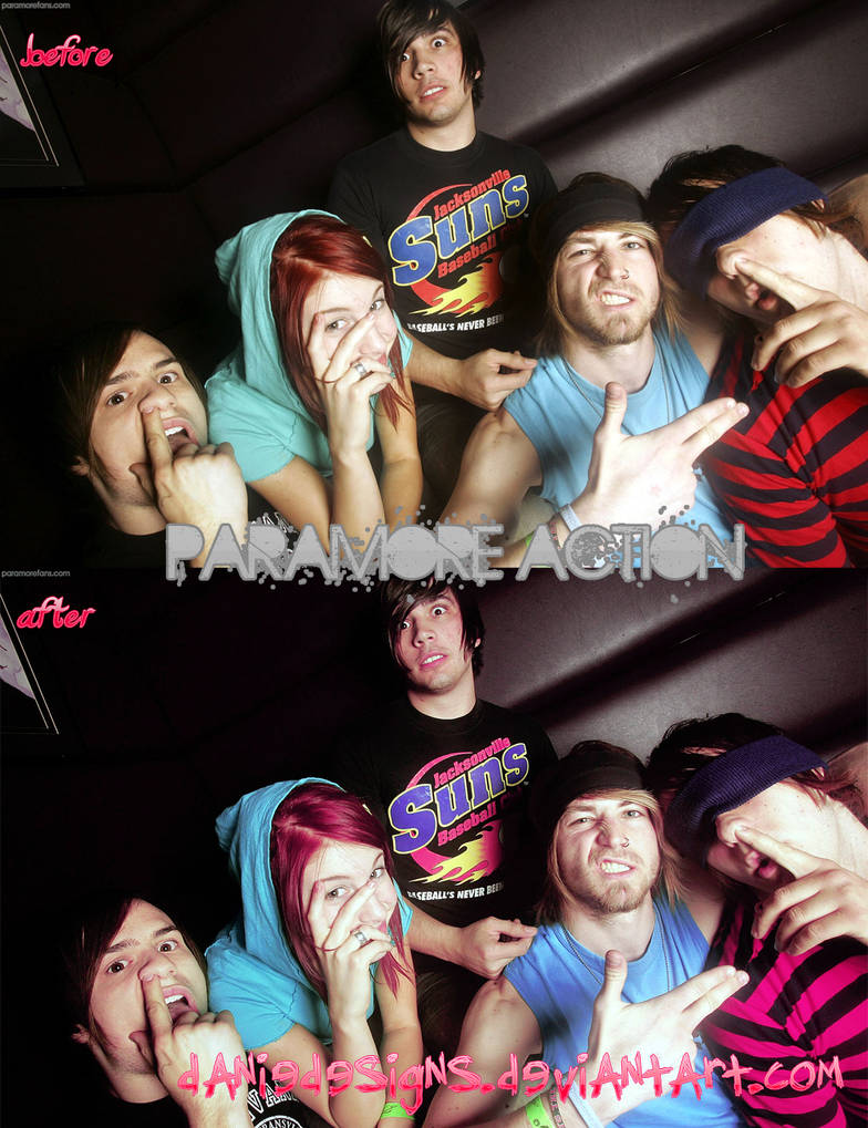 paramore action by daniedesigns on DeviantArt