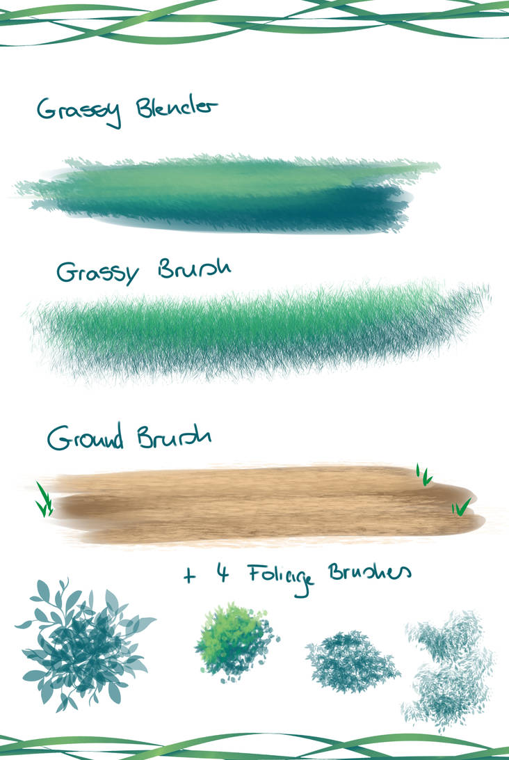 Free Csp Brushes Pack 1 By Yettyen On Deviantart