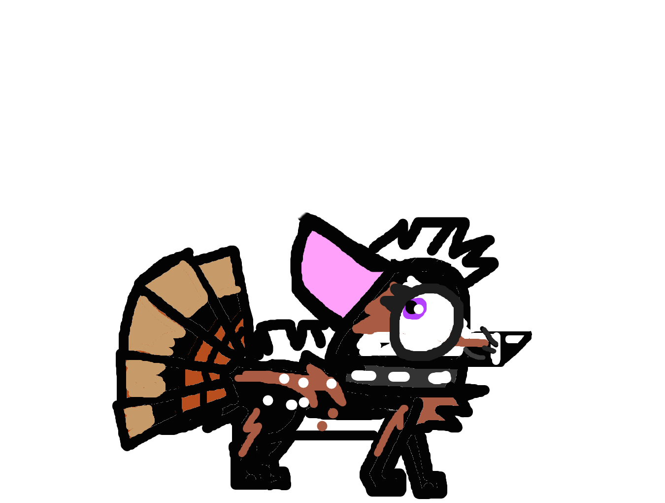 thanks giving day aj hyena turkey by DAKIVIX on DeviantArt