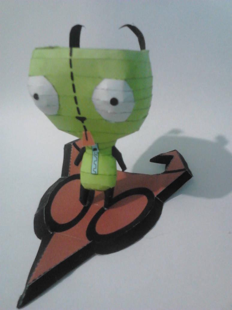 Gir - Papercraft by Valkno on DeviantArt
