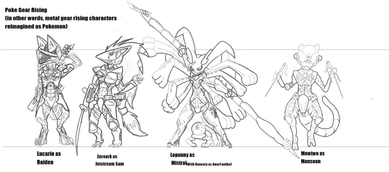 Poke Gear Rising by Mikewolv007 on DeviantArt