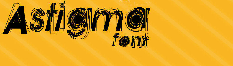 Astigma Font by Gibmee on DeviantArt