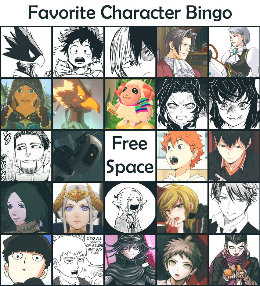 Favecharacters by knightic on DeviantArt