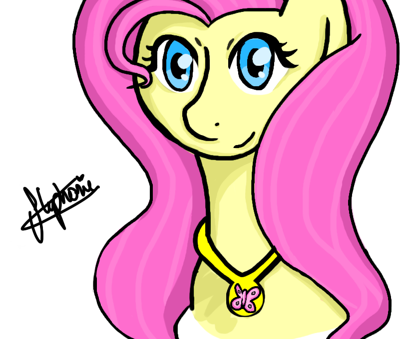 Fluttershy 2 by my-awesome-pony on DeviantArt