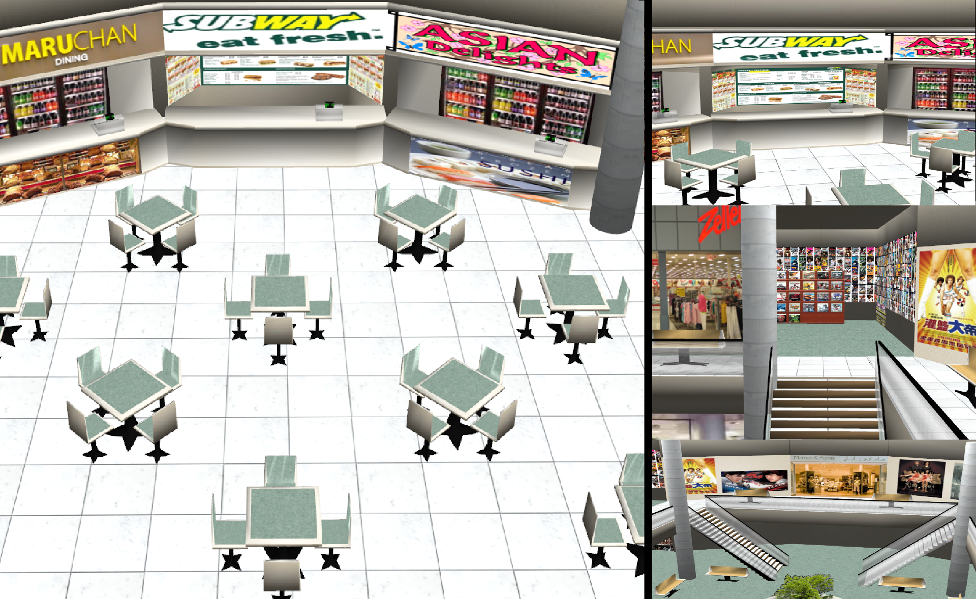 MMD Miku Mall stage download by GLaDOS-Senpai on DeviantArt