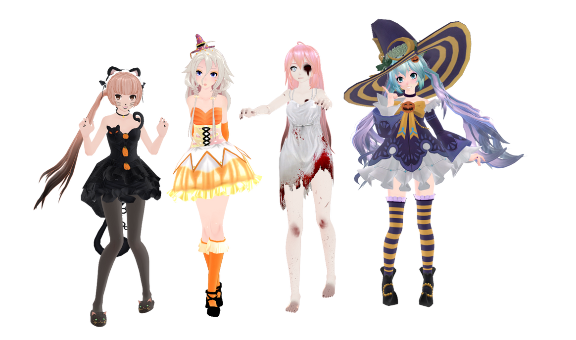 .: MMD Halloween models download :. UPDATED! by GLaDOS-Senpai on DeviantArt