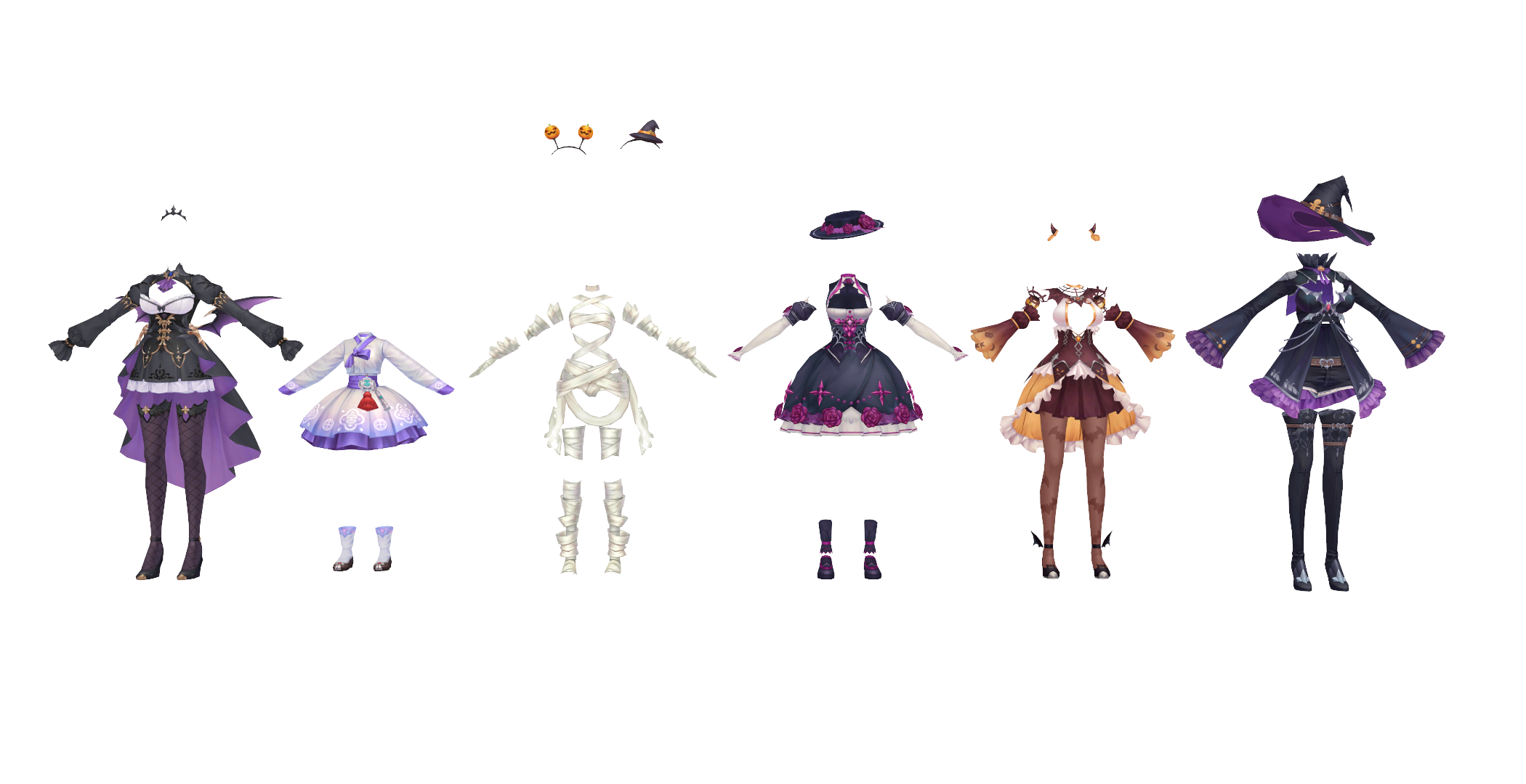 Mmd Halloween Outfits Dl By Glados Senpai On Deviantart