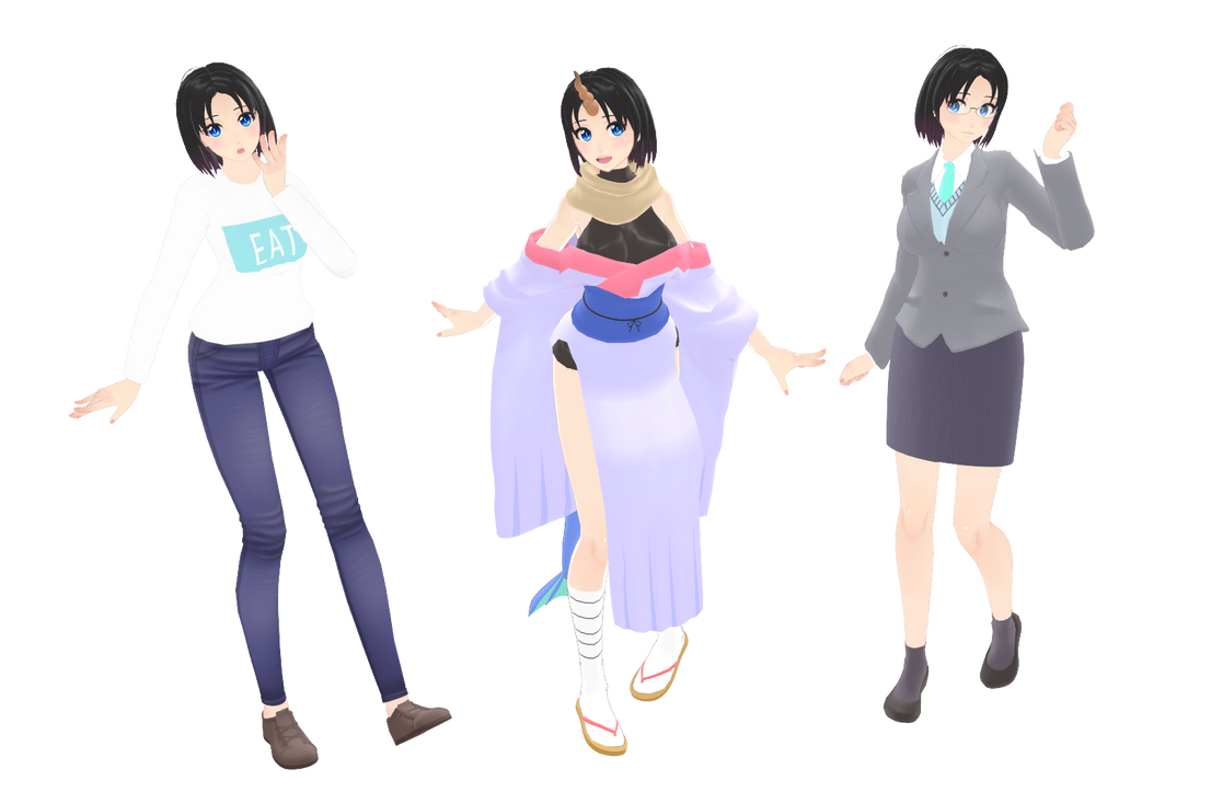 [MMD DL] Elma by GLaDOS-Senpai on DeviantArt
