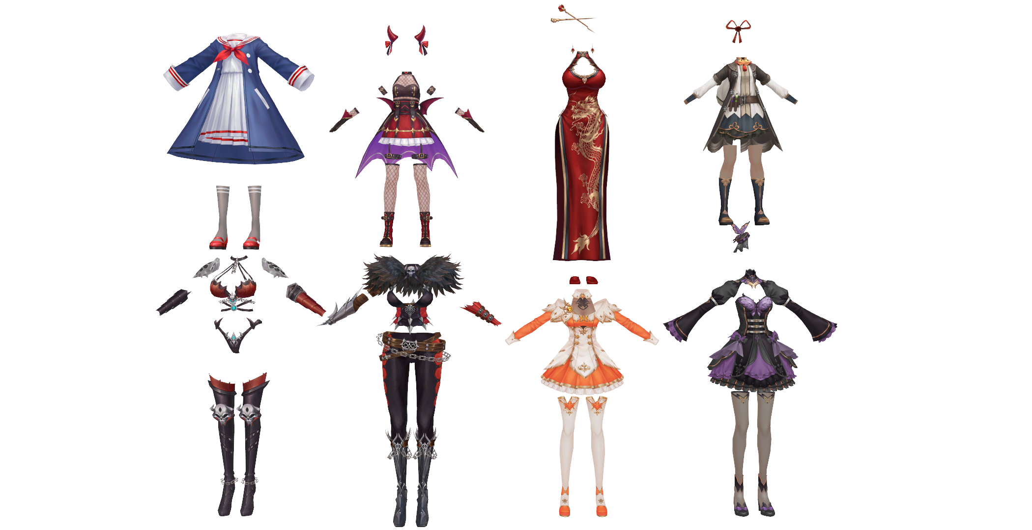 [MMD DL] Random King's Raid outfits 2 by GLaDOS-Senpai on DeviantArt