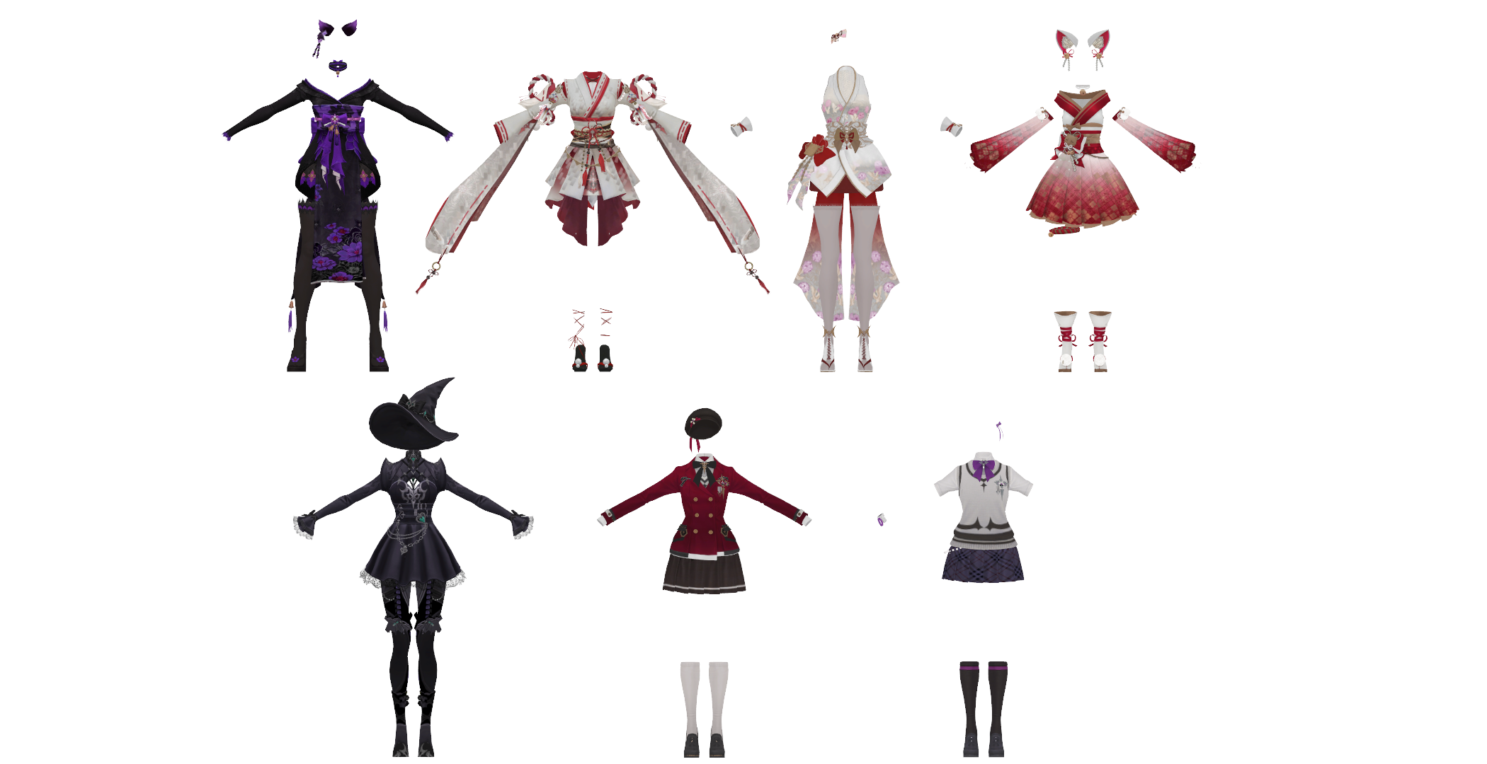 [MMD DL] Random Lost Ark outfits by GLaDOS-Senpai on DeviantArt