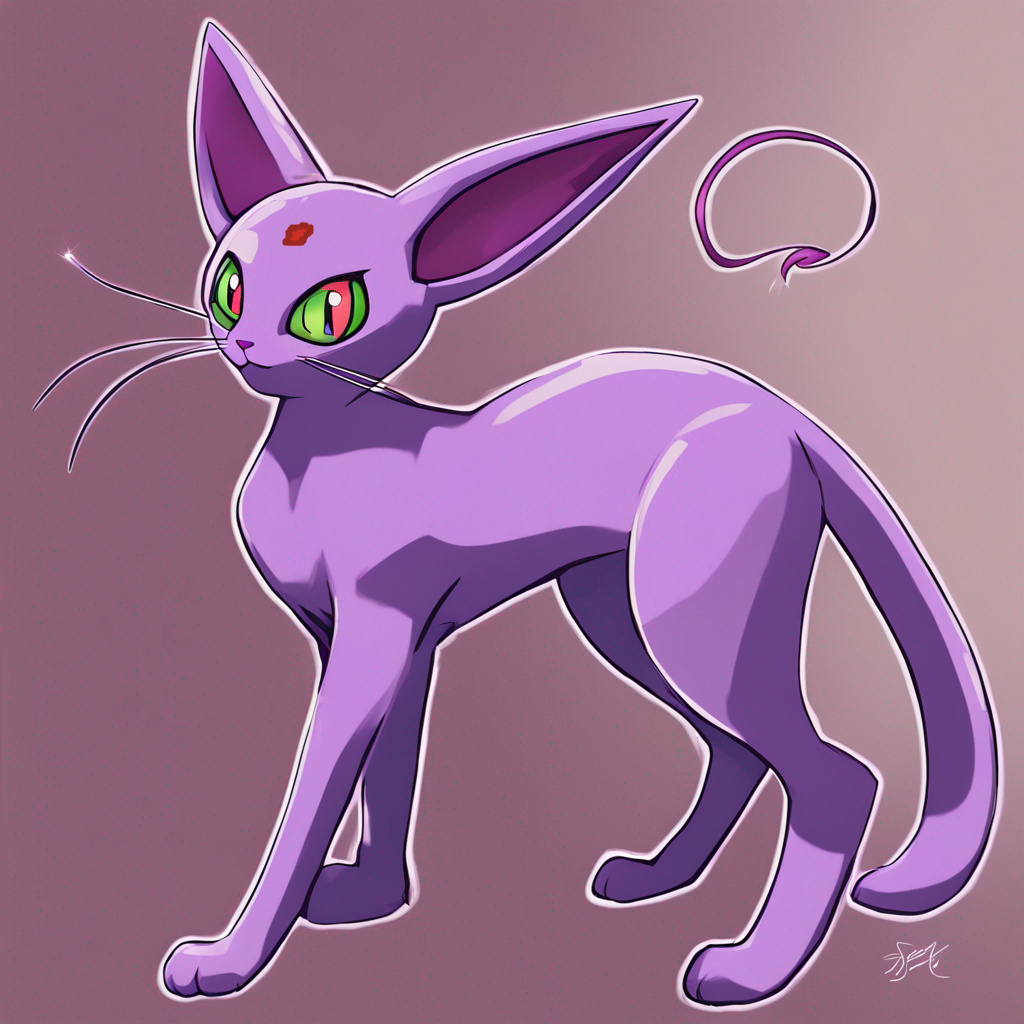 Espeon by leahlioness on DeviantArt