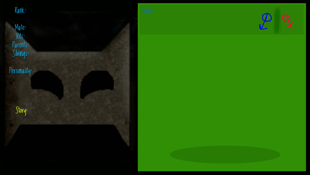 SaberClan Character Ref Sheet (Base) by MoonlightEcko on DeviantArt