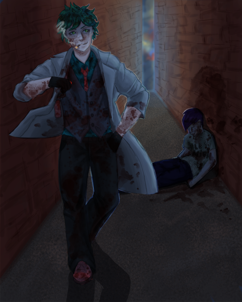 Villain Deku By Inari Foxed On Deviantart