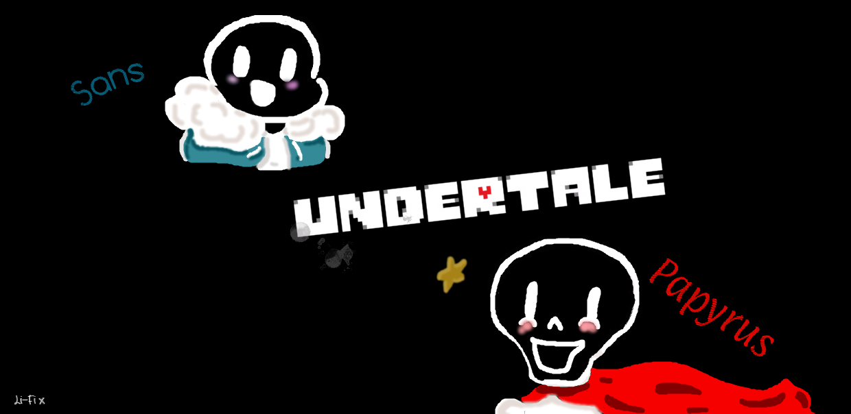 Undertale ~ Brothers by li-fi on DeviantArt