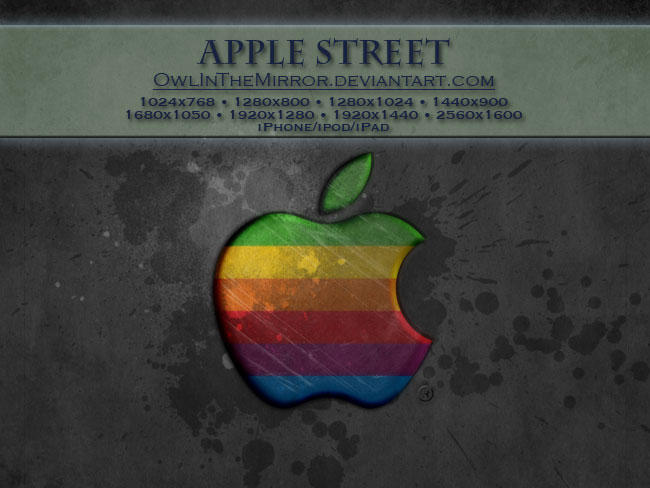 Apple Street by OwlInTheMirror on DeviantArt