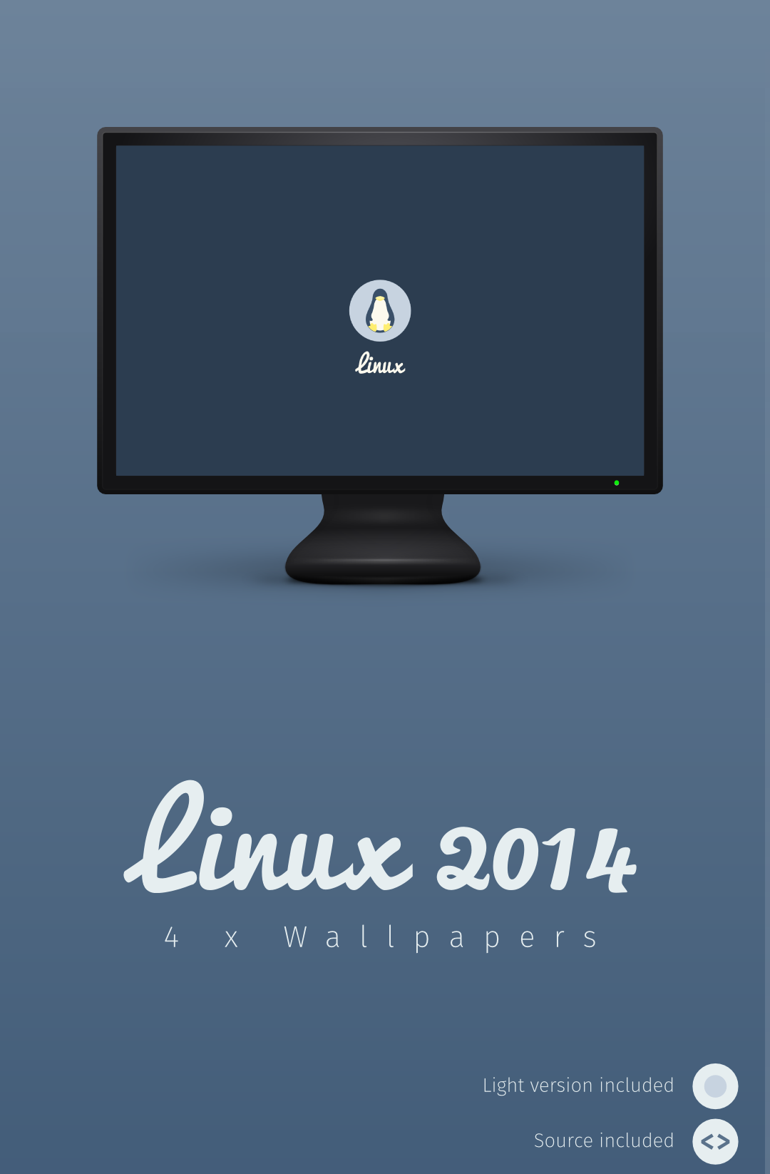 Linux 2014 Wallpaper by 0rAX0 on DeviantArt