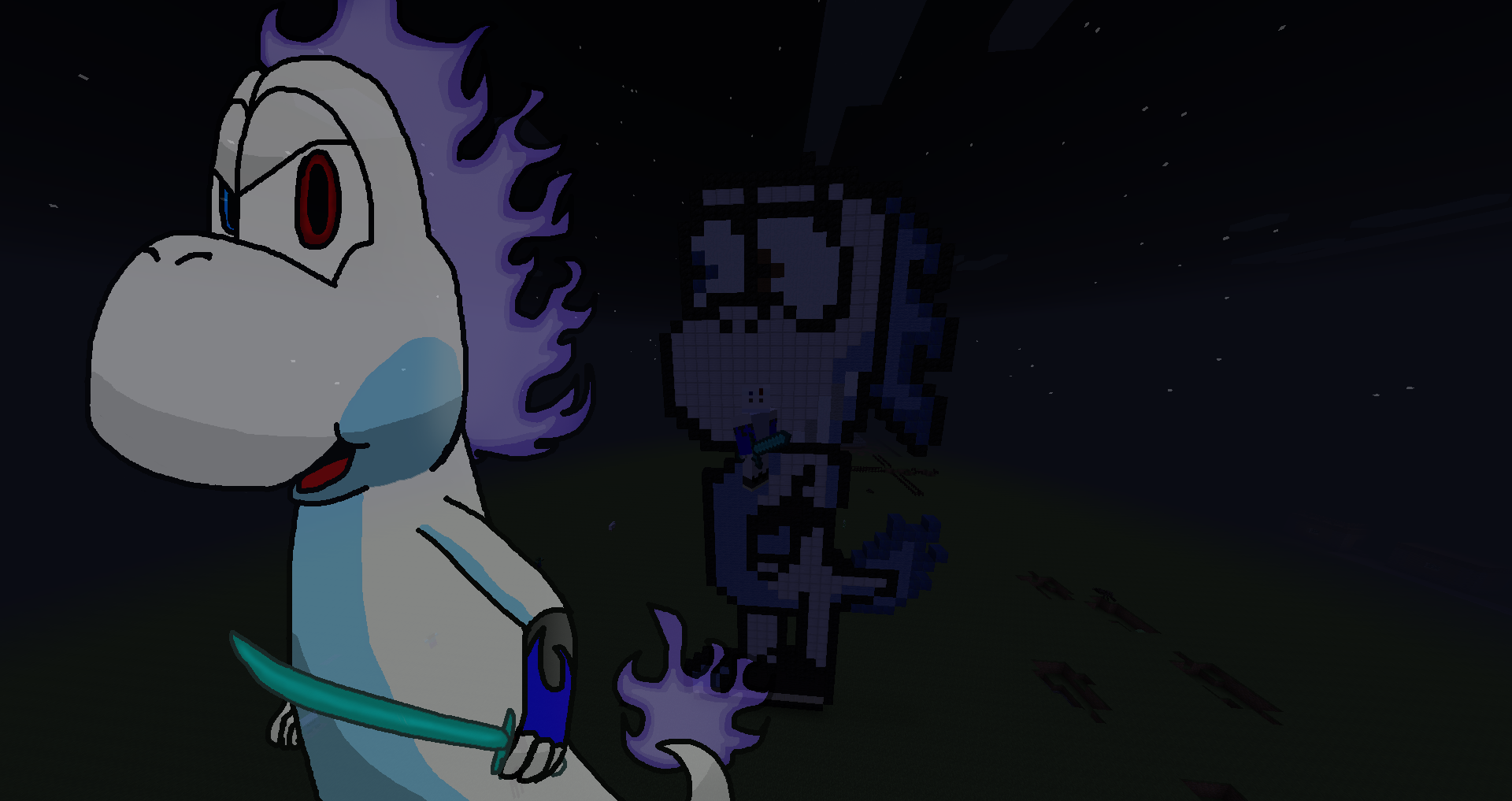 Minecraft Rick build by nanic99 on DeviantArt