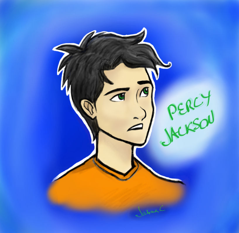 Percy Jackson--Digital Attempt by JasminSC on DeviantArt