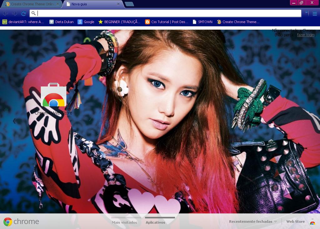 YoonA Chrome theme. by Sellscarol on DeviantArt