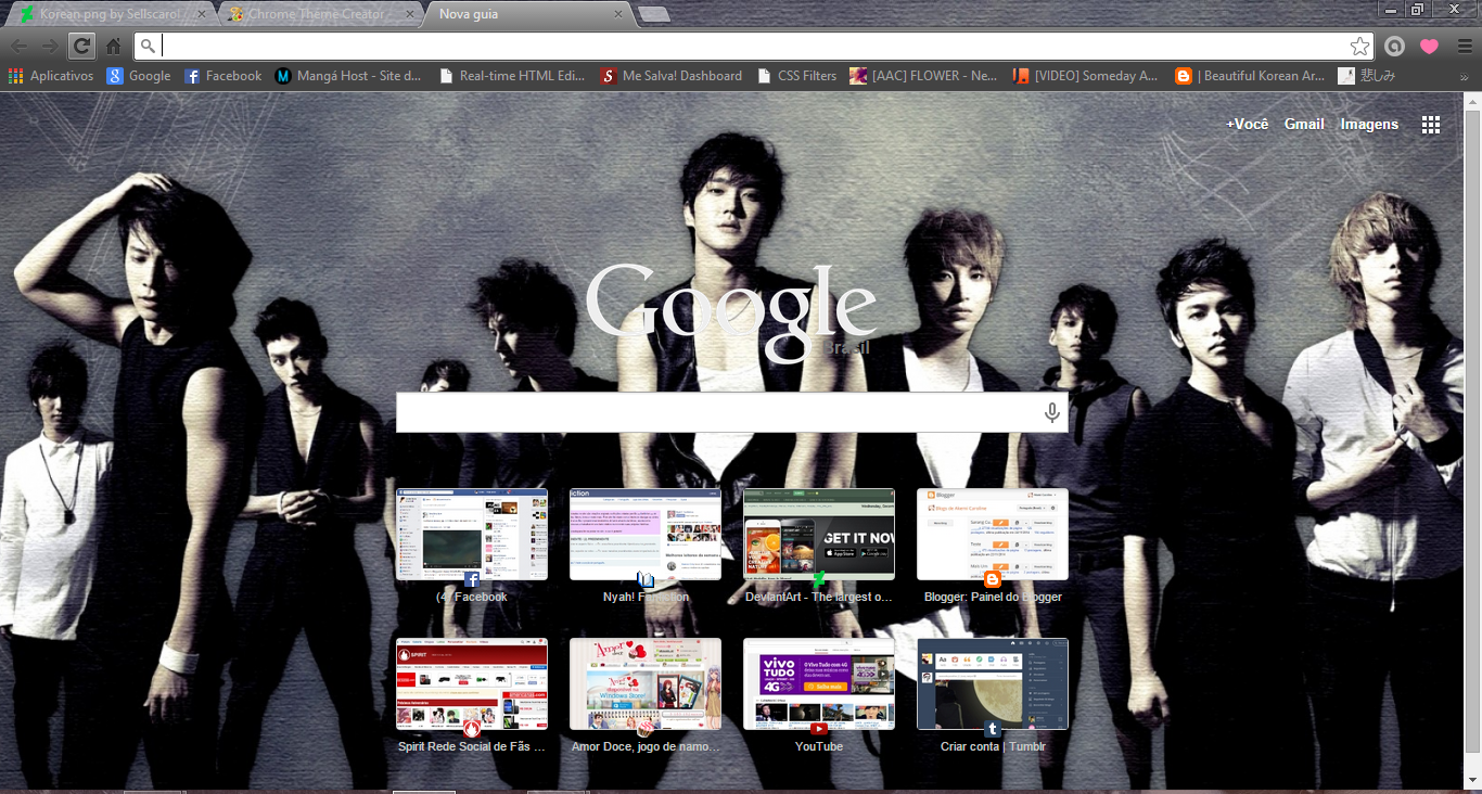 Super Junior Chrome Theme by Sellscarol on DeviantArt