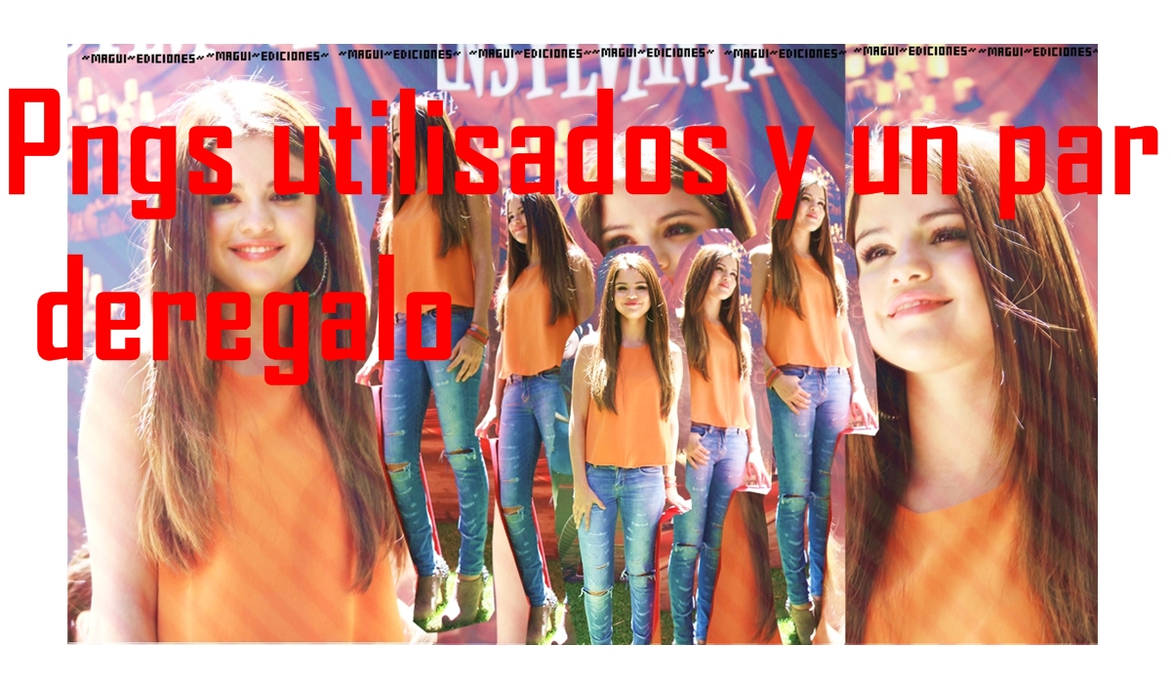 Pack De Selena para mi tuto con cosa png by Maguchi on DeviantArt