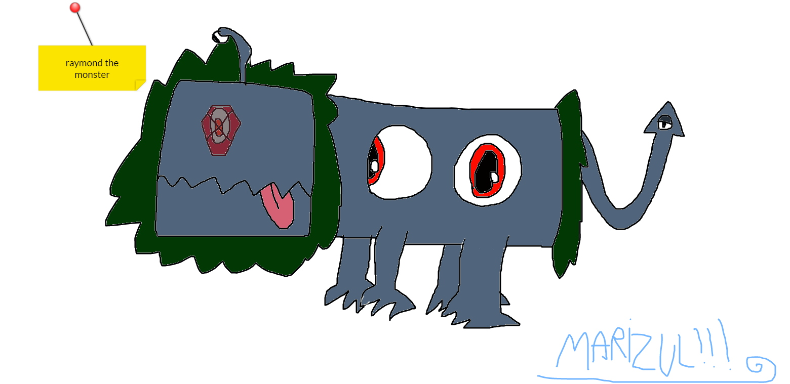 raymond the monster (1) by marizul on DeviantArt