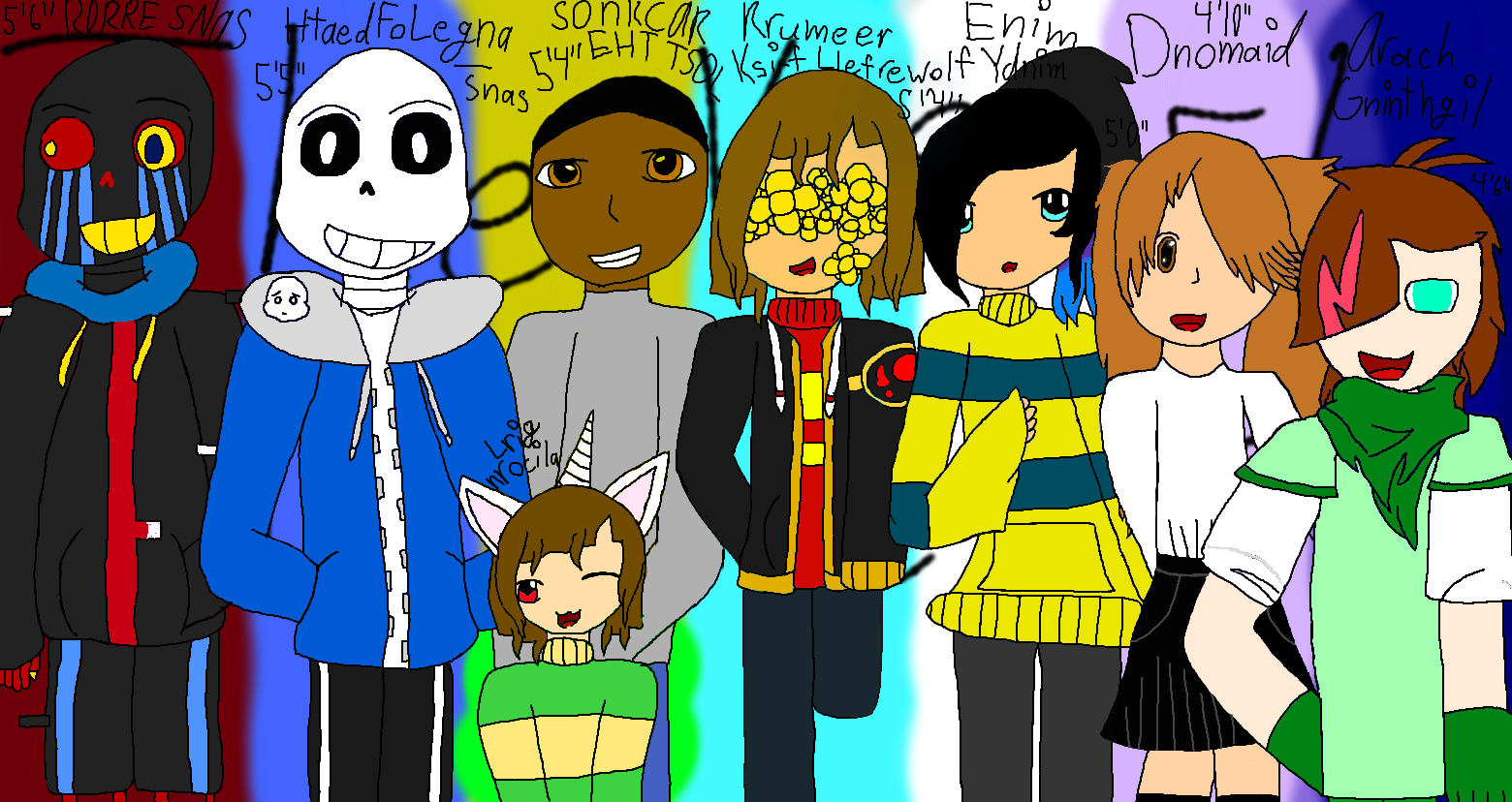 The Kewl Kids' Klub by MindyDraws on DeviantArt