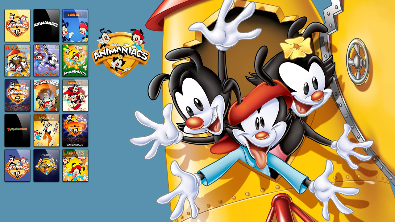 Animaniacs Box Style by rajeshinfy on DeviantArt