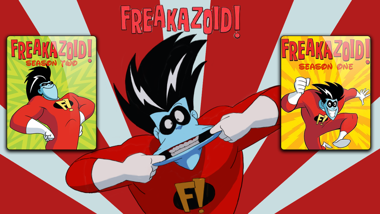 Freakazoid! Season Box Style by rajeshinfy on DeviantArt