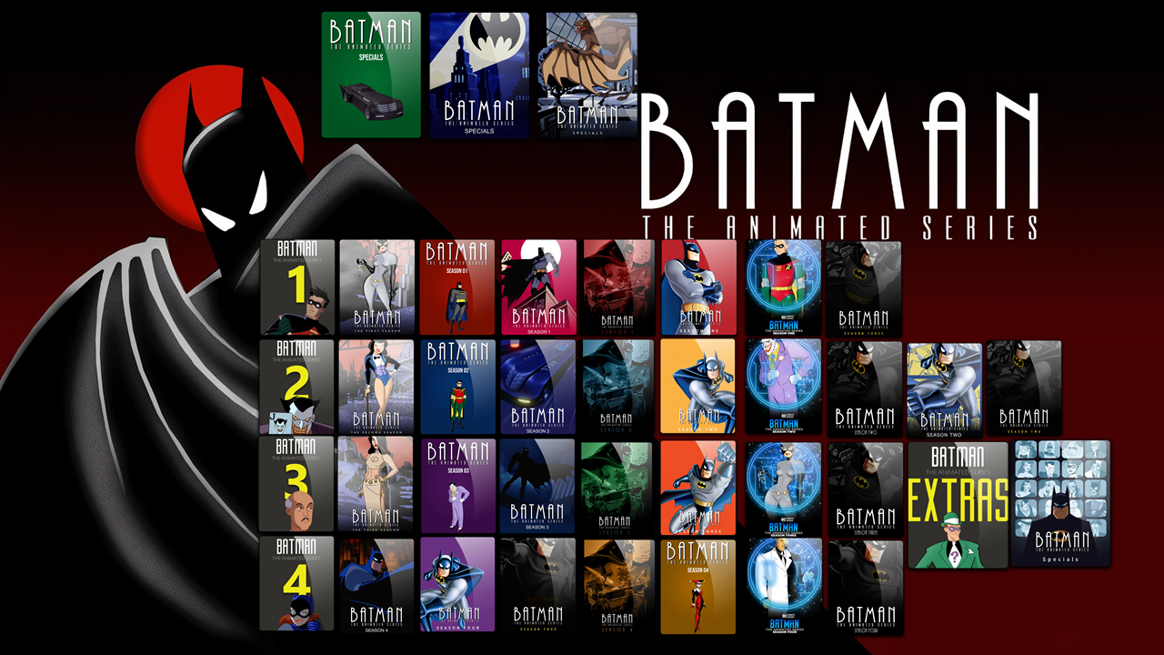 Batman The Animated Series Season Box Style by rajeshinfy on DeviantArt