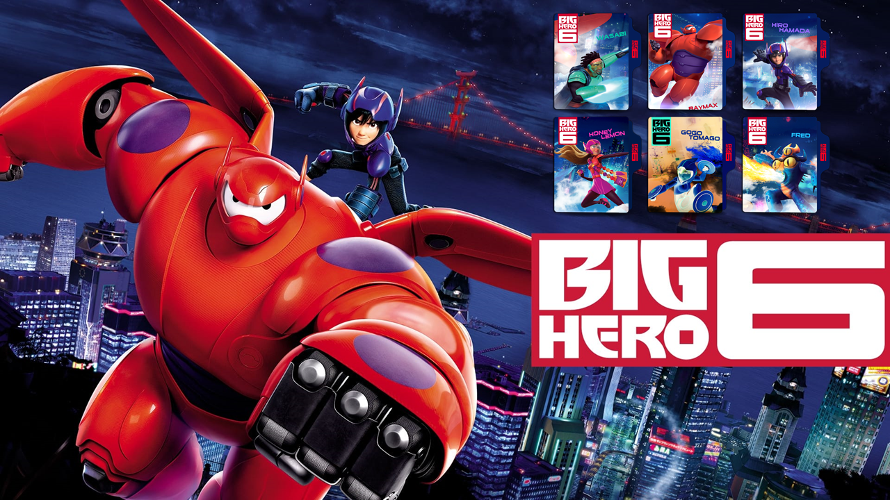 Big Hero 6 Poster Characters
