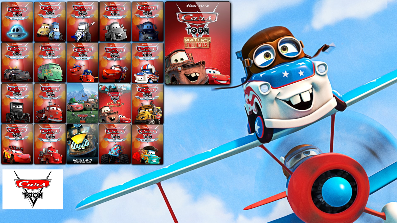 Cars Toons Characters Box Style by rajeshinfy on DeviantArt